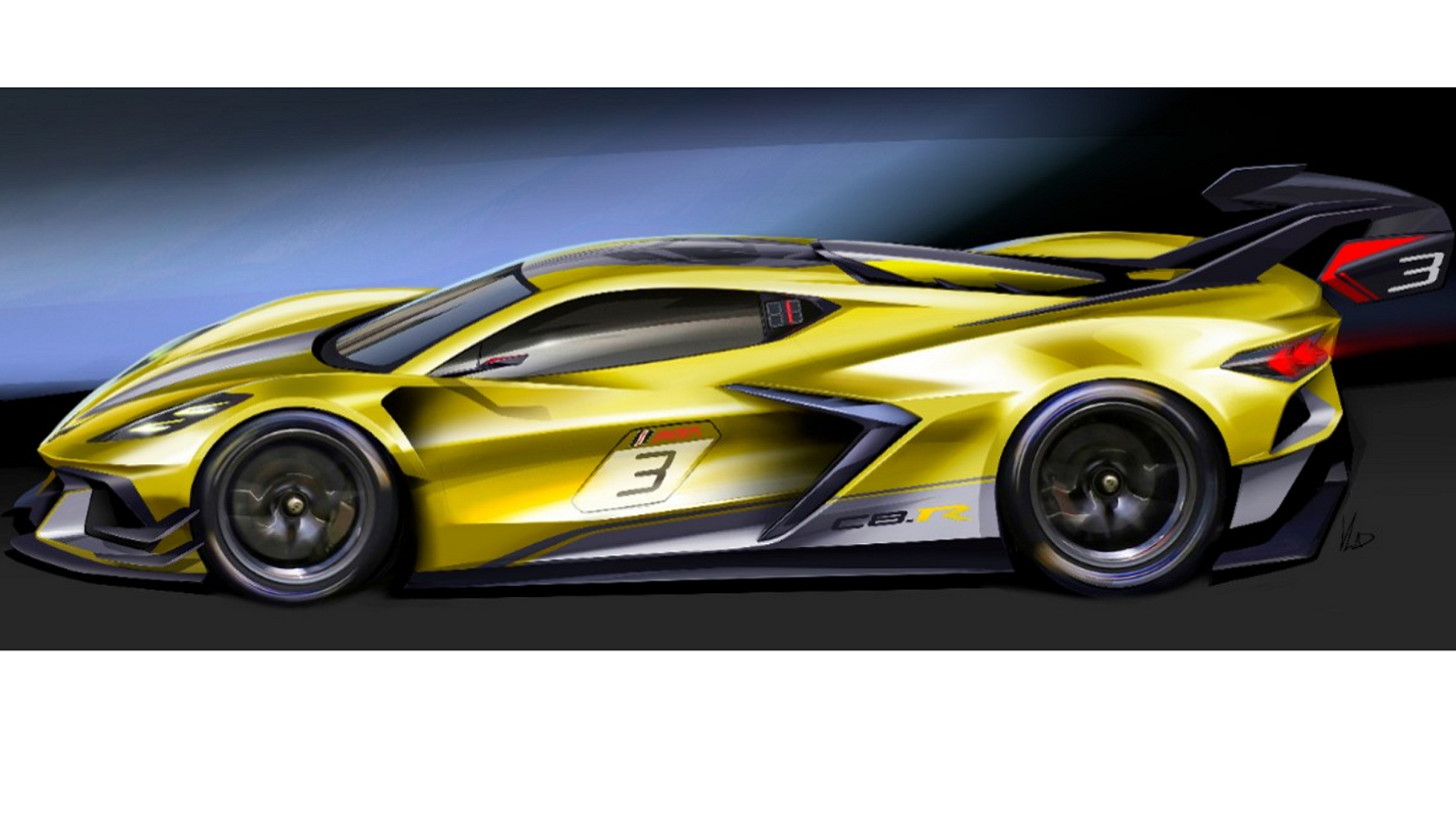 GM Pulls Covers off Its First Yellow Corvette C8.R | 6speedonline
