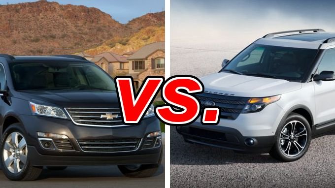 Chevrolet Traverse vs. Ford Explorer - CarsDirect