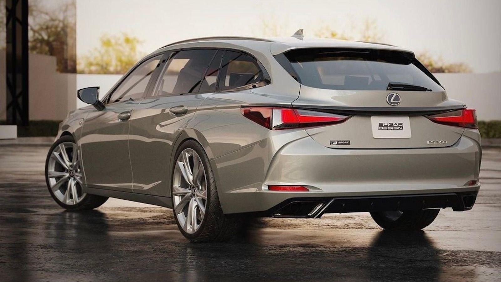 Renderings Imagine a More Practical Lexus ES Wagon | Clublexus