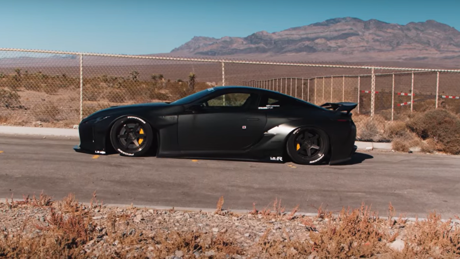 Flashback Friday: Matte Black Liberty Walk LC500 | Clublexus