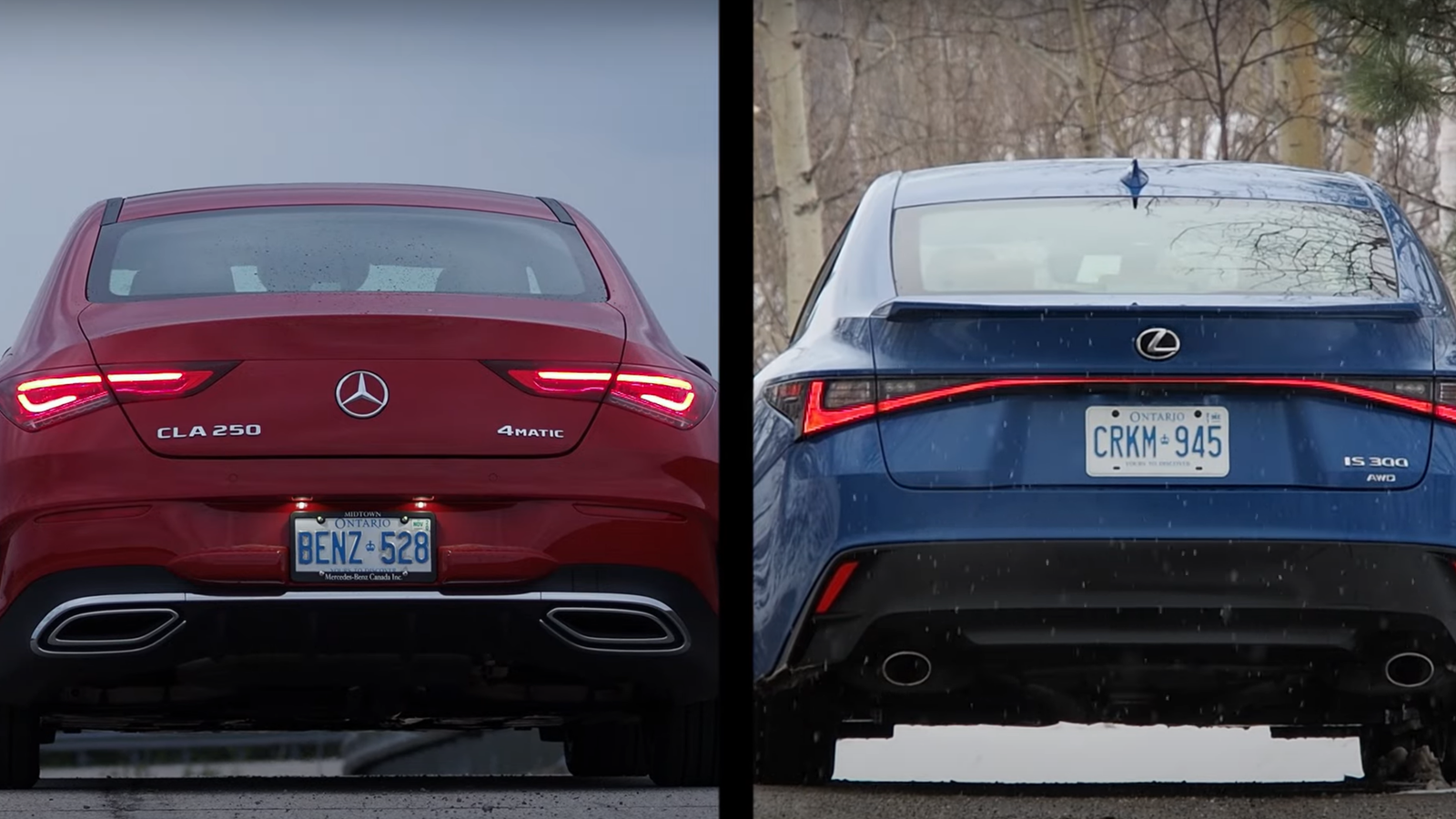 Lexus IS 300 AWD vs Mercedes CLA 250 4Matic Comparison | Clublexus