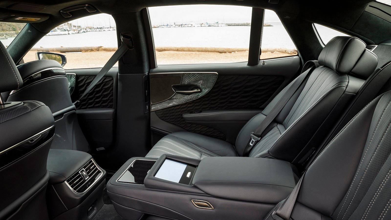 2018 Lexus LS Even Has Cutting Edge Door Trim | Clublexus