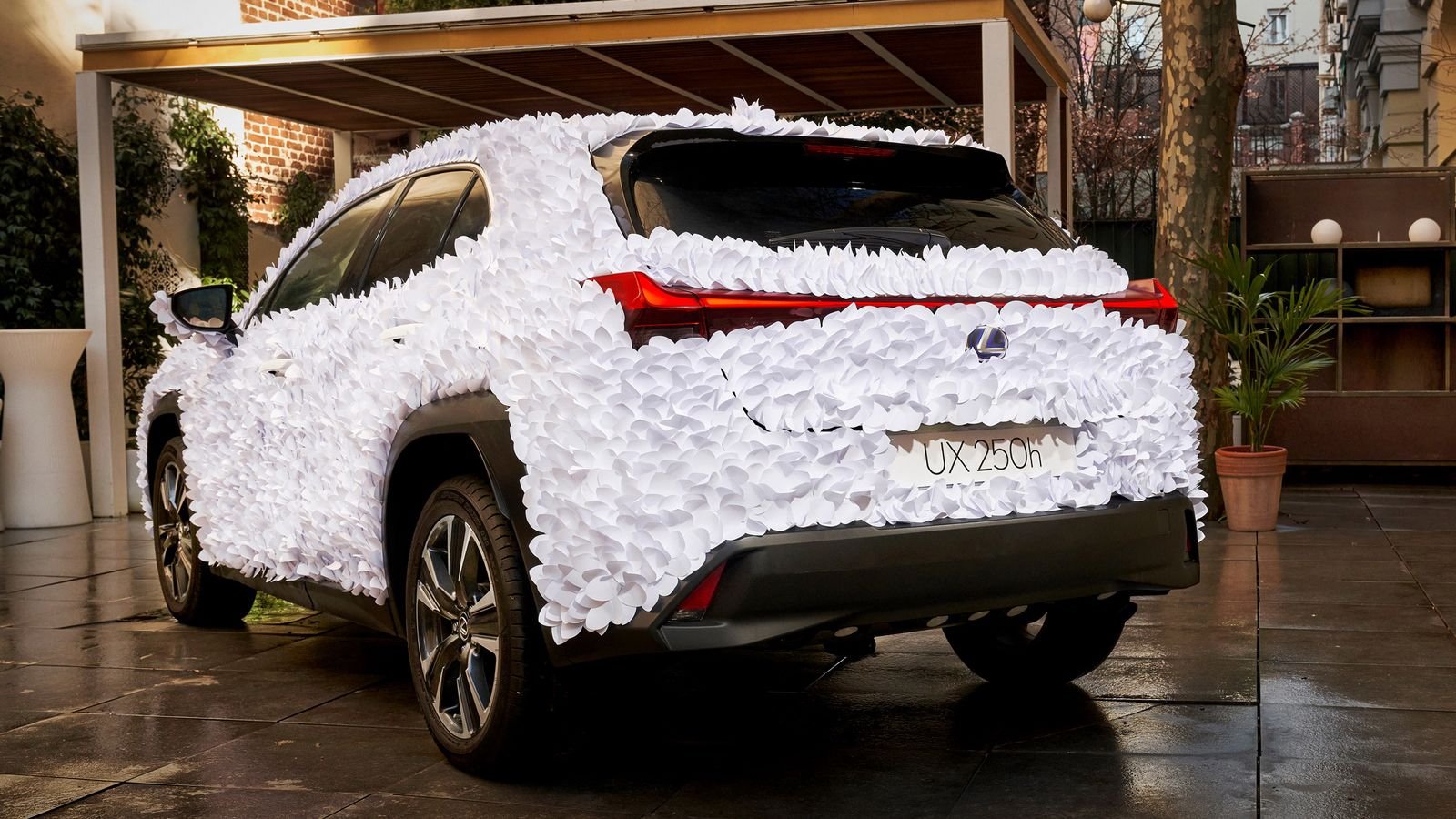 Art Car Winner is a UX Covered in Paper Flower Petals | Clublexus