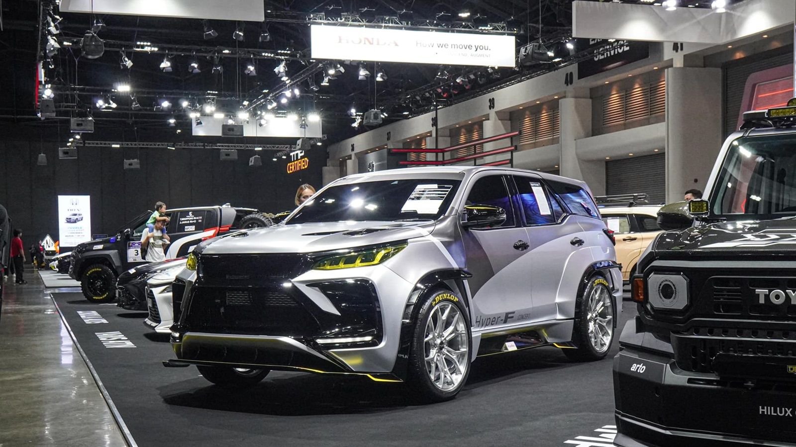 Toyota Hyper F Concept is Ultra Sporty Fortuner Built With 3D Printed ...