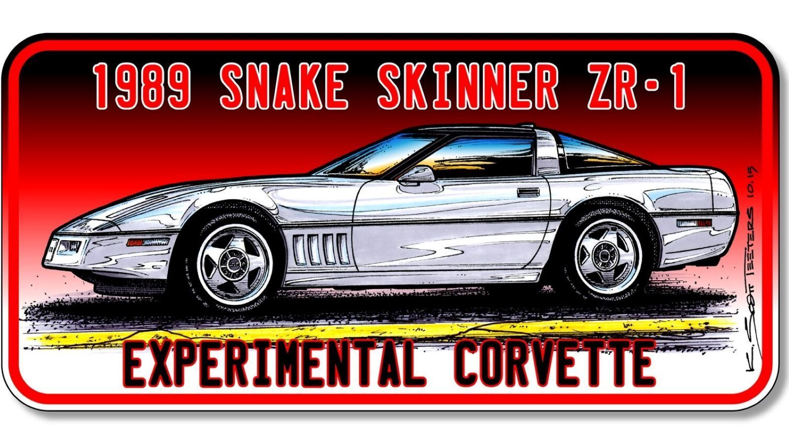 Flashback Friday: Snake Skinner C4 ZR-1 | Corvetteforum