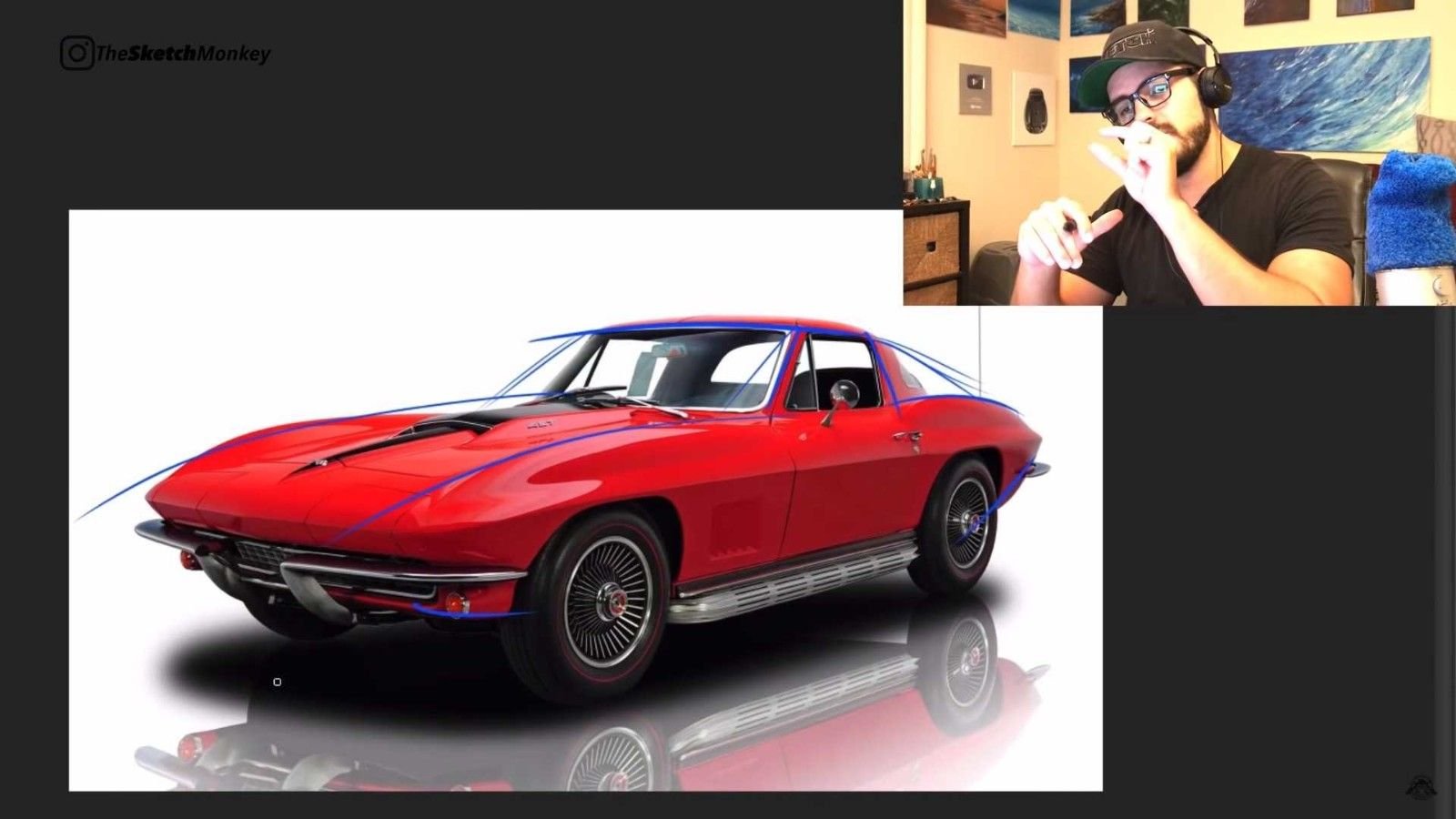 Modernized C2 Corvette Rendering Blends Classic with Future | Corvetteforum