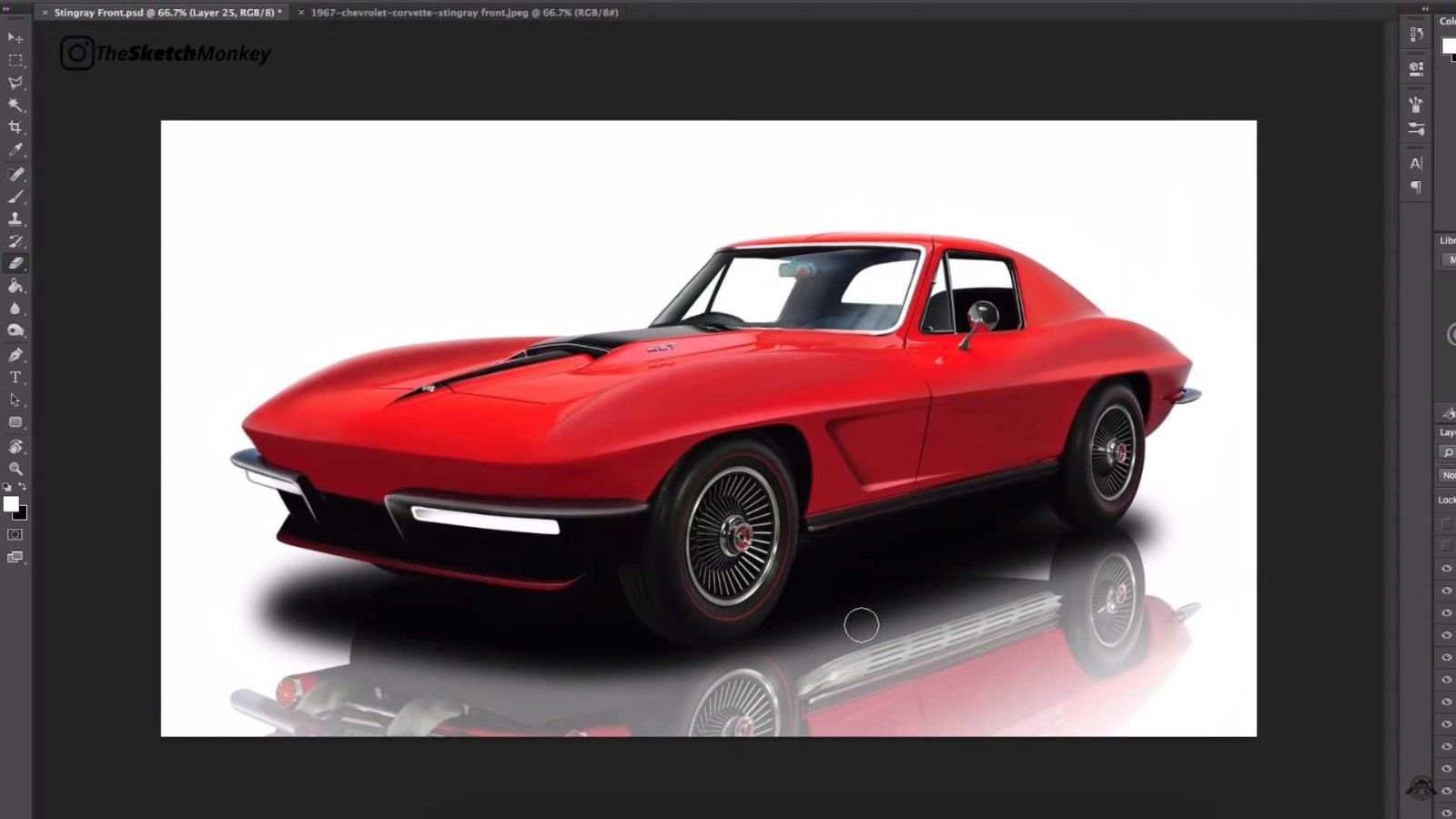 Modernized C2 Corvette Rendering Blends Classic with Future | Corvetteforum