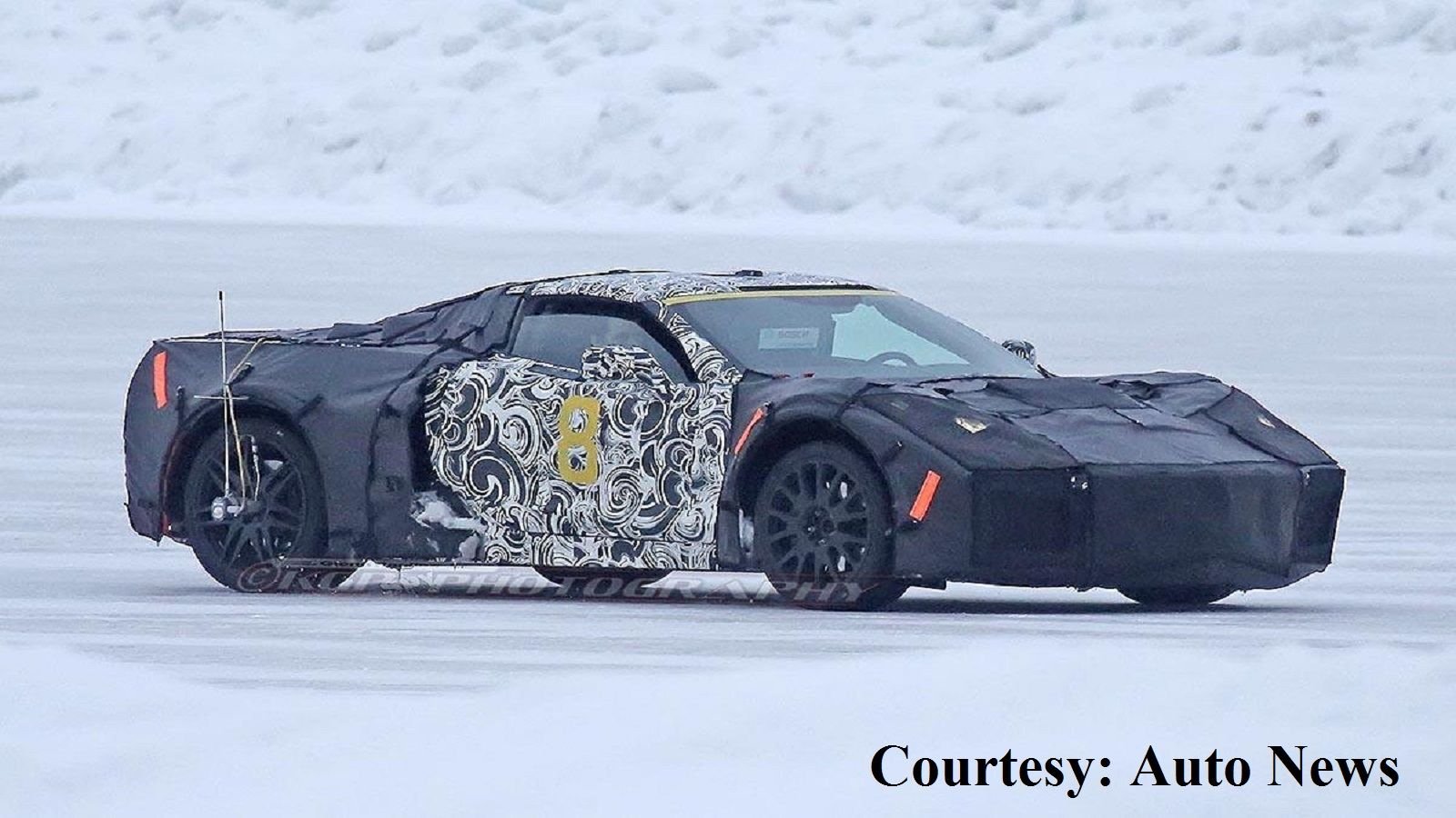 Mid-engine Corvette Hits the Winter Test Track (Photos) | Corvetteforum