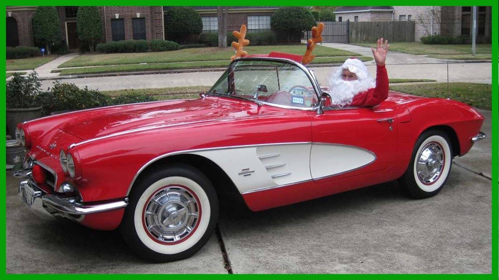 Top 5 Pictures of Santas Driving Corvettes | Corvetteforum