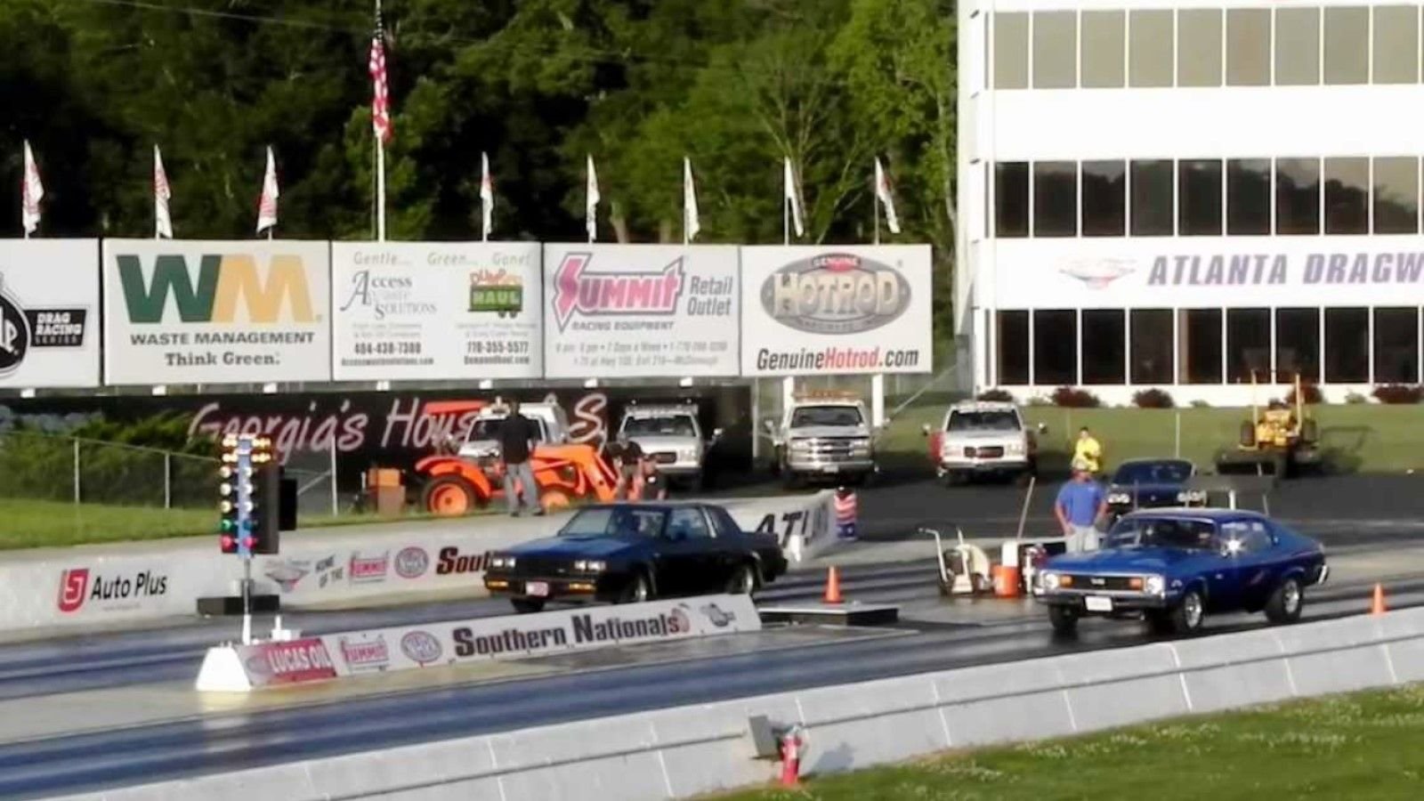 Drag Racer Keith Berry and the Berry Motorsports Corvette (photos ...