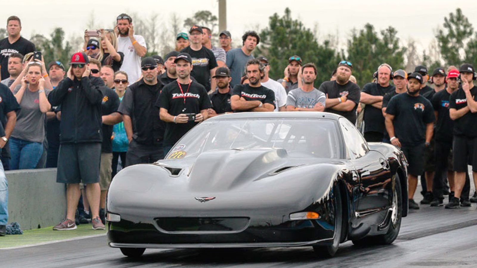 Drag Racer Keith Berry and the Berry Motorsports Corvette (photos ...