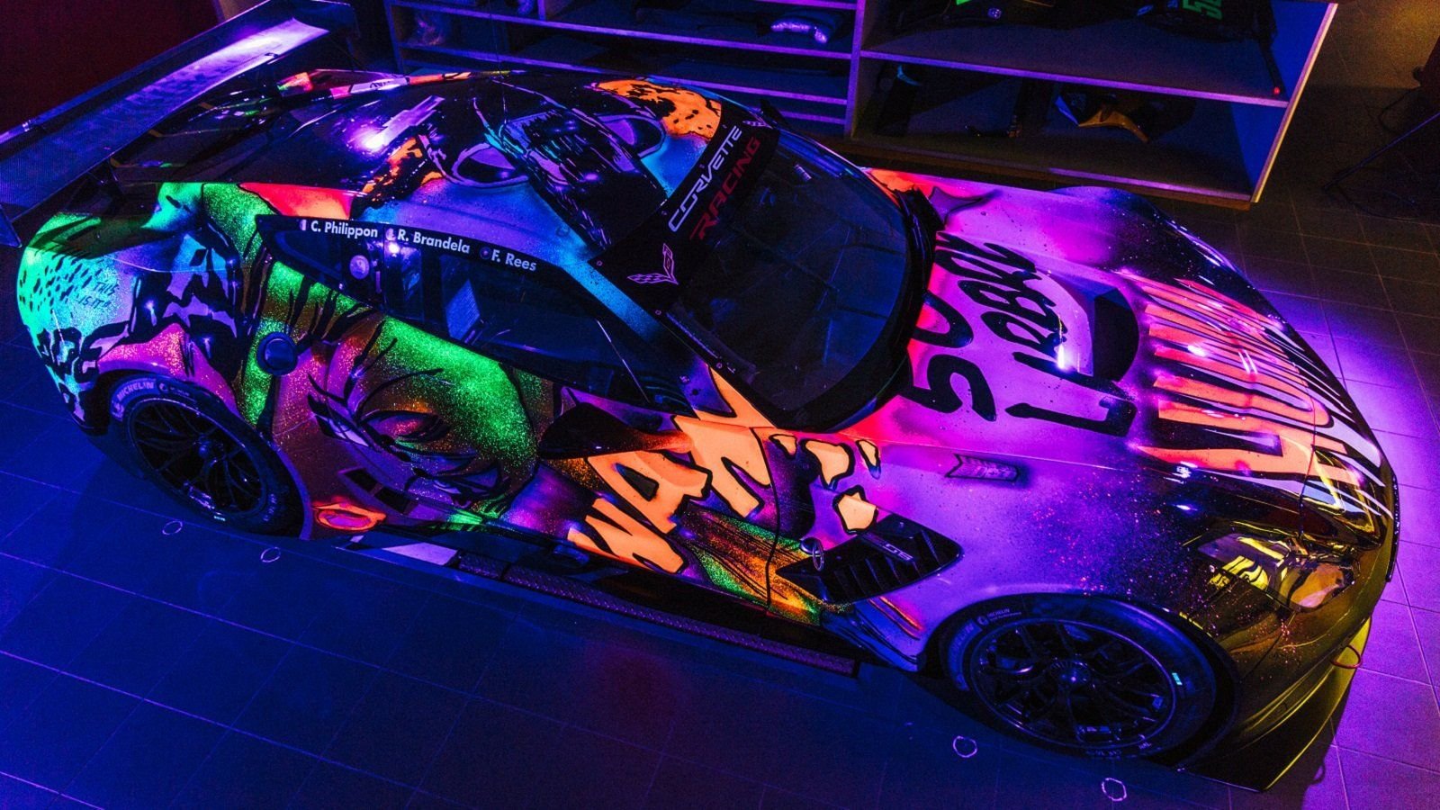 Throwback Thursday: C7.R Has a Paint Job So Loud You Can Hear It ...