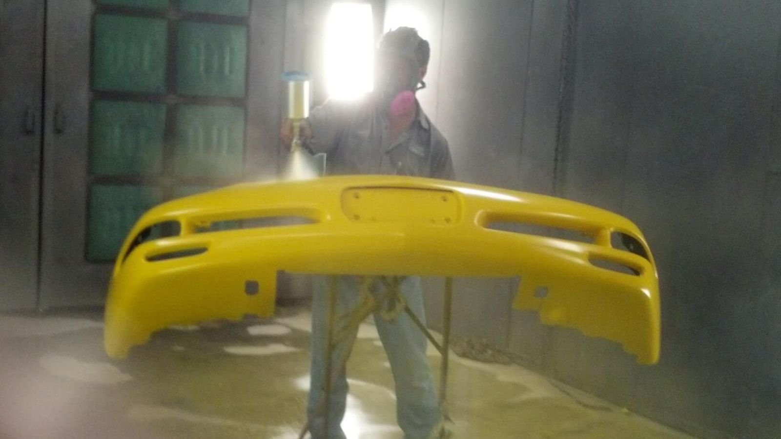 Corvette: How to Paint the Front Bumper | Corvetteforum