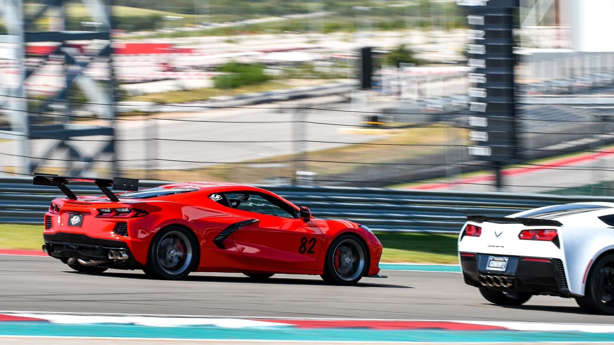 LG Motorsports Builds the Biggest C8 Wing Around | Corvetteforum