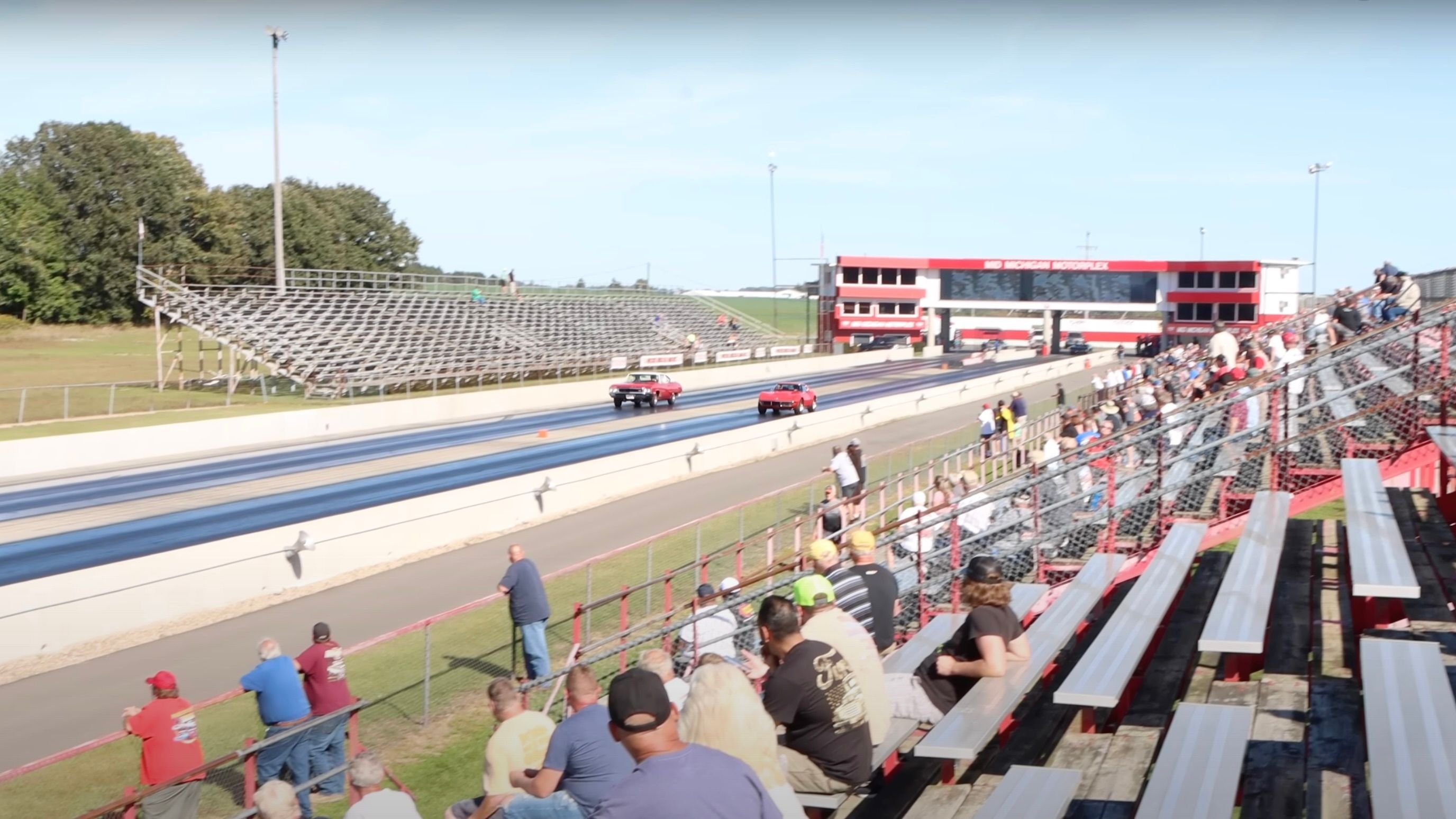 Watch This C3 Corvette Drag Race a Vintage Buick GS | Corvetteforum