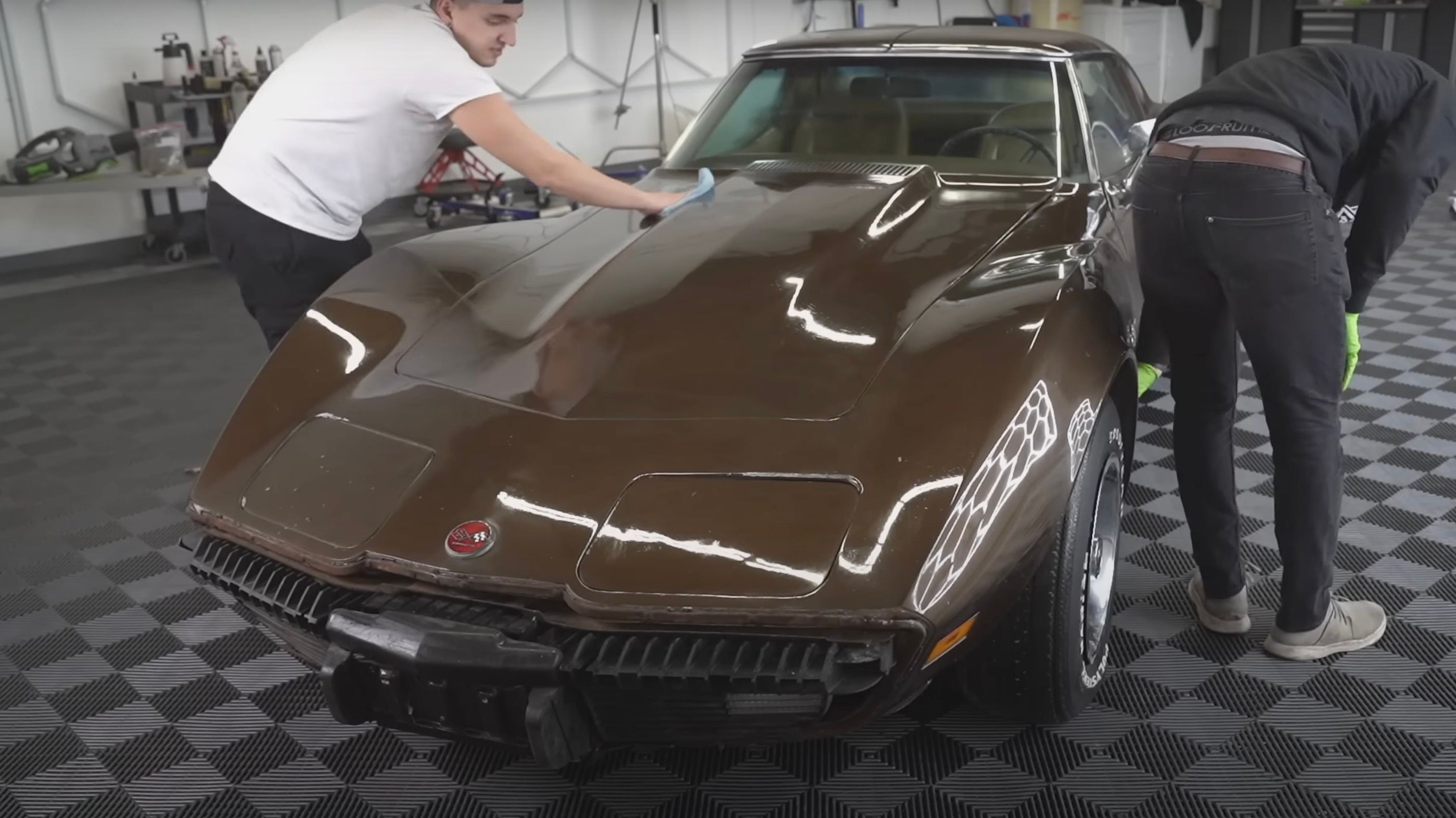 1974 Corvette Barn Find Gets a Satisfying First Wash | Corvetteforum