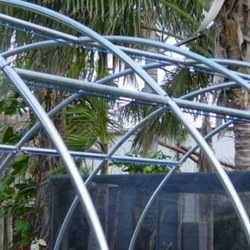 Easy bird netting frame for your blueberries - Dave's Garden