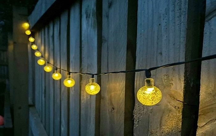 garden light string