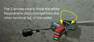 Hot and Ground Suddenly Reversed | DoItYourself.com