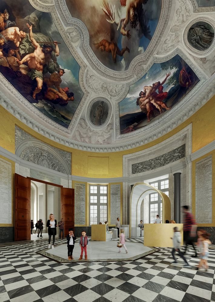 Arched Modular Mini Pavilions by Studio Malka Will Soon Fill the Louvre ...