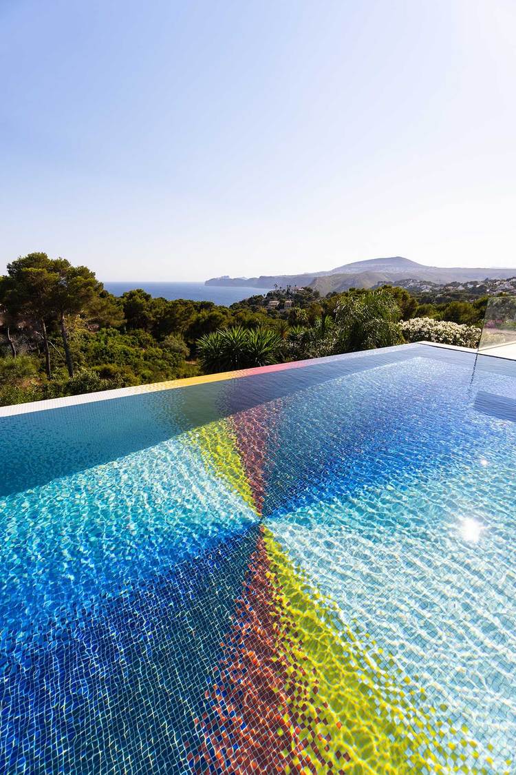 Felipe Pantone Dips His Signature Color Spectrum into a Residential ...