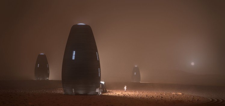 MARSHA: 3D-Printed Habitat for Mars Wins NASA Challenge | Designs ...