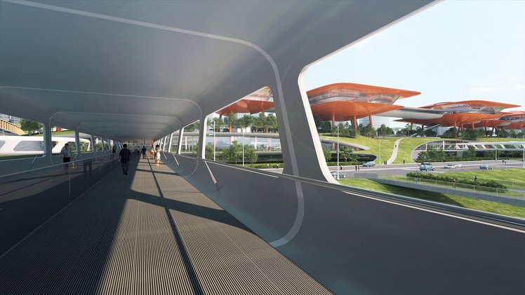 MAD Architects’ Cruise Ship Terminal Brings Futuristic Alien Vibes to ...