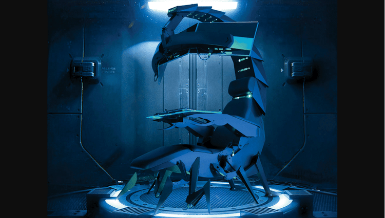 Zero-Gravity Gaming Chair Nestles You Into a Giant Scorpion | Designs ...