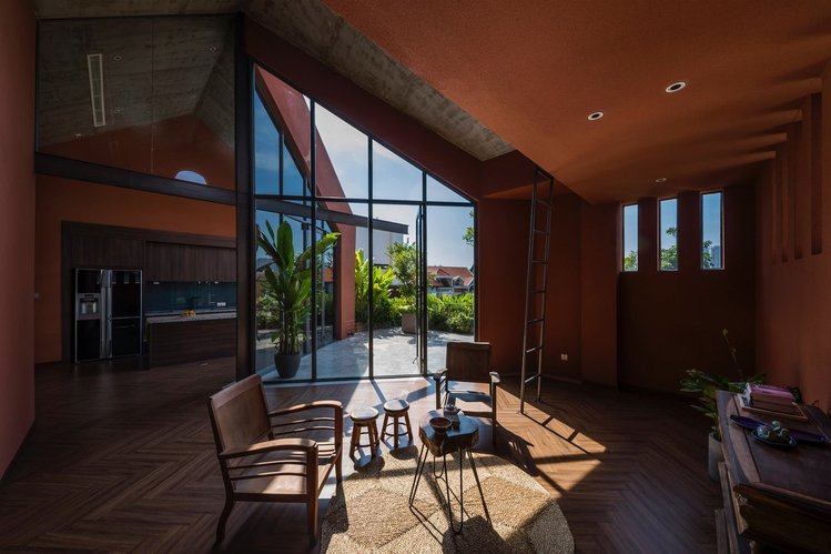 Red Cave House Turns an Ordinary City Block into a Lush Jungle ...