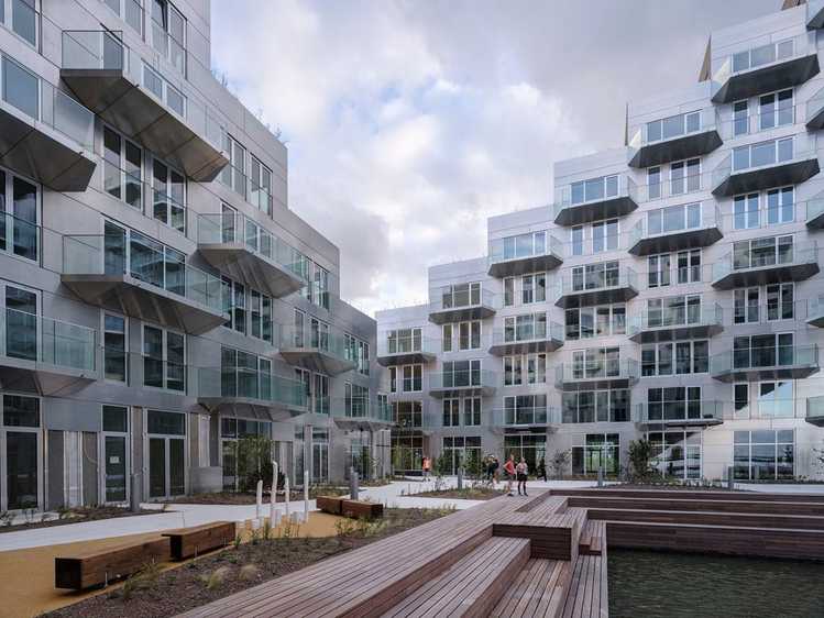 Ship-Shaped Apartment Complex by BIG Rises from Amsterdam’s Revitalized ...