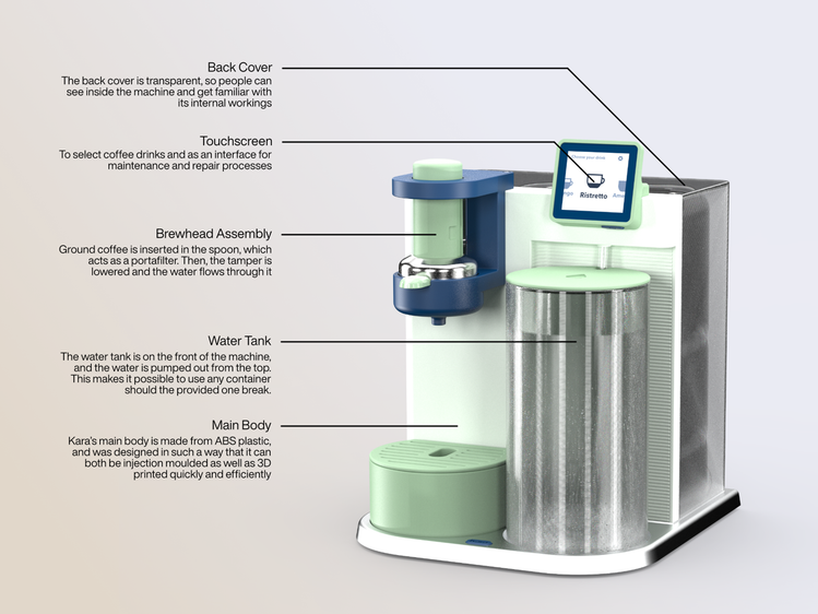 Kara: The Sustainable Coffee Machine That Lasts a Lifetime | Designs ...