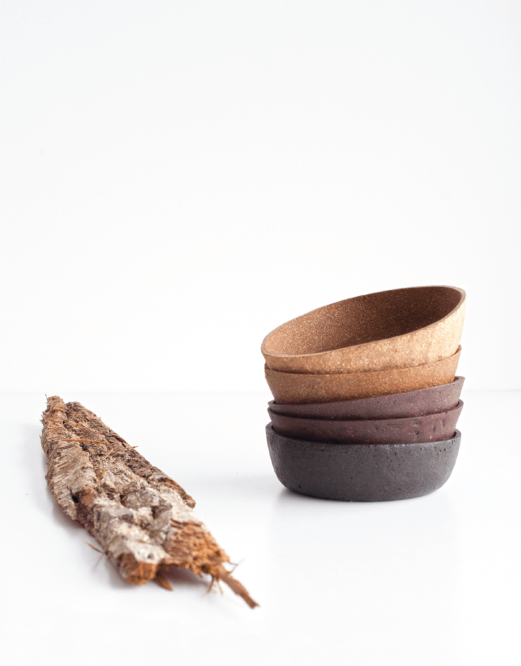 GIRIA: Biodegradable Dishes Made of Tree Bark Waste | Designs & Ideas ...