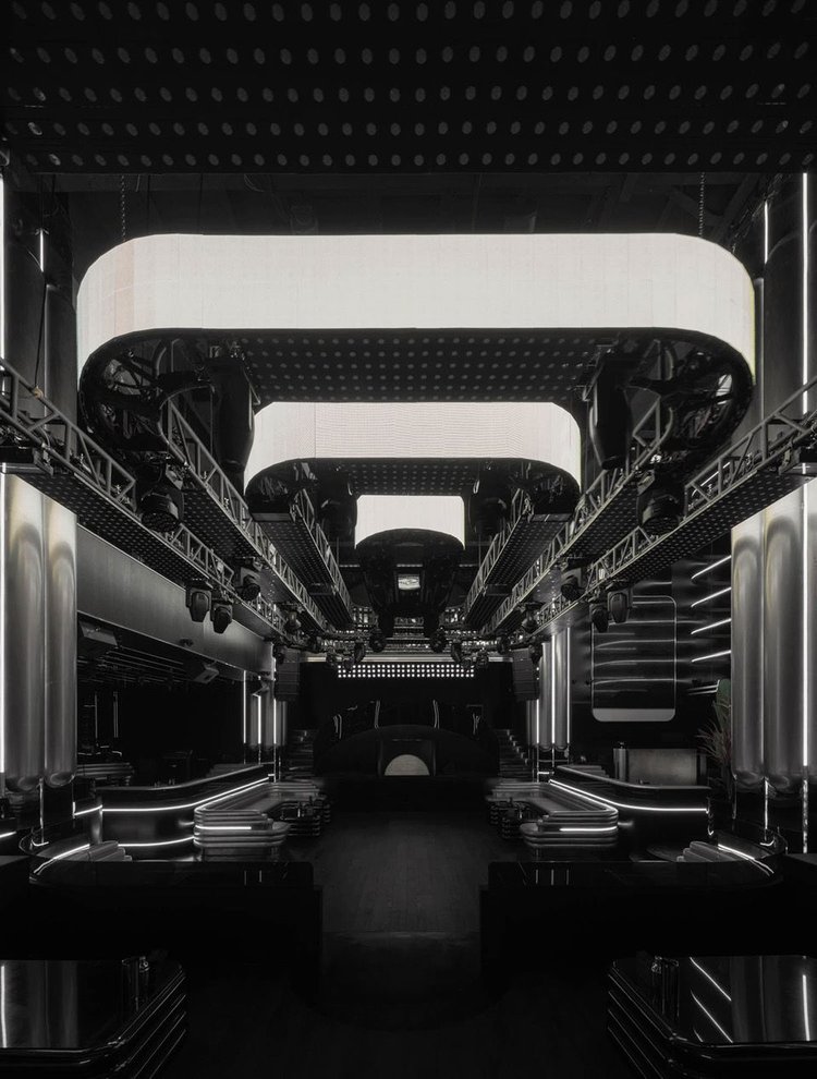 TRON Meets Ancient Greece at Shanghai’s GRNDCNTRL Nightclub | Designs ...