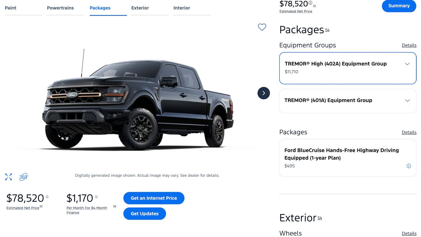 Best $80K F-150: Tremor High Package vs Base Raptor | Ford-trucks