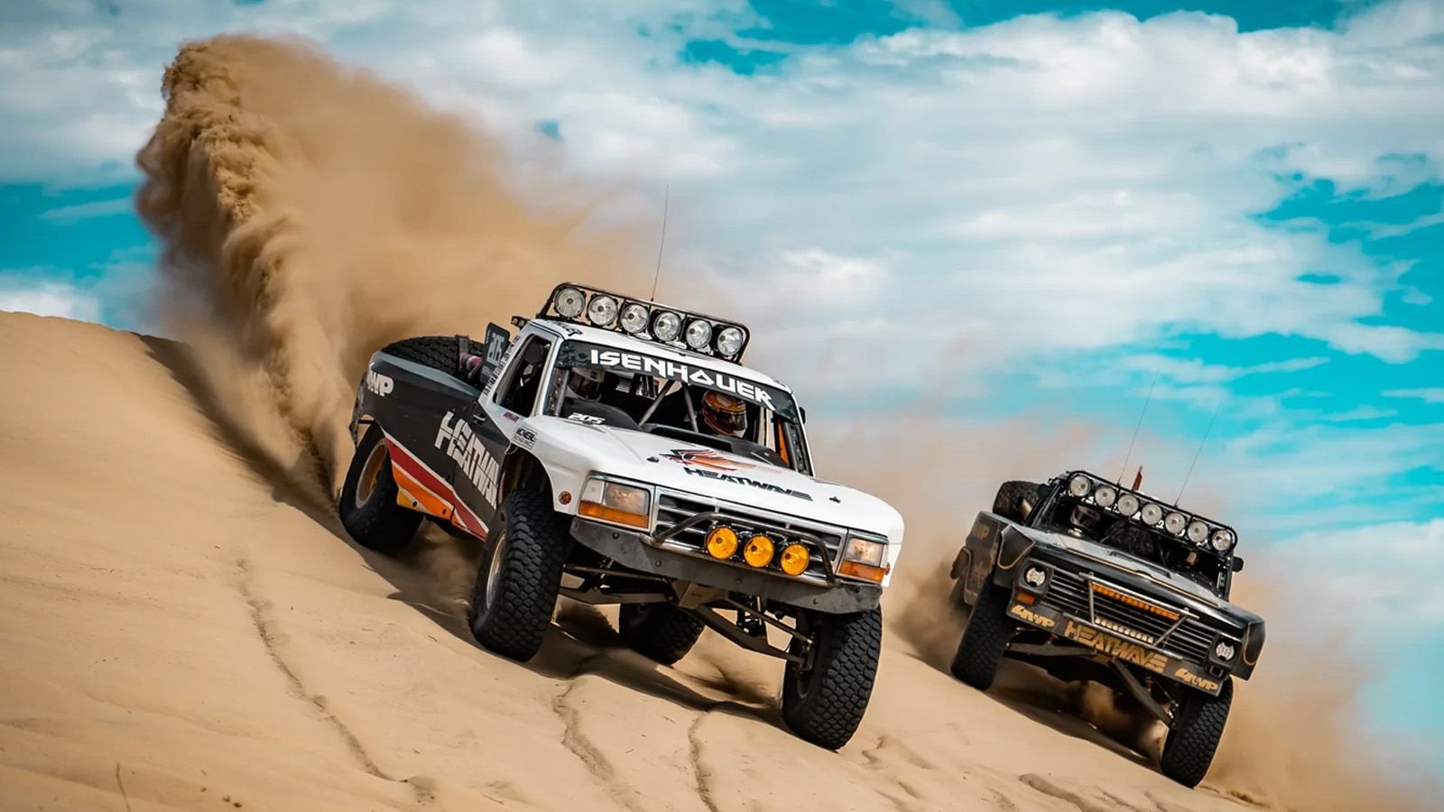 Nostalgic Blast with Flame-Belching Trophy Truck | Ford-trucks