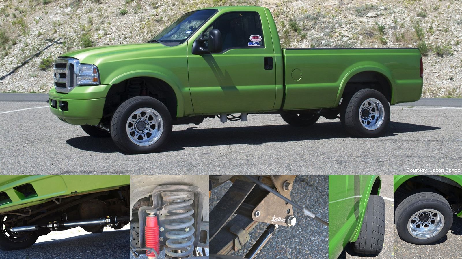 This F-250 Sees Nothing Wrong With Some Drag Racing | Ford-trucks