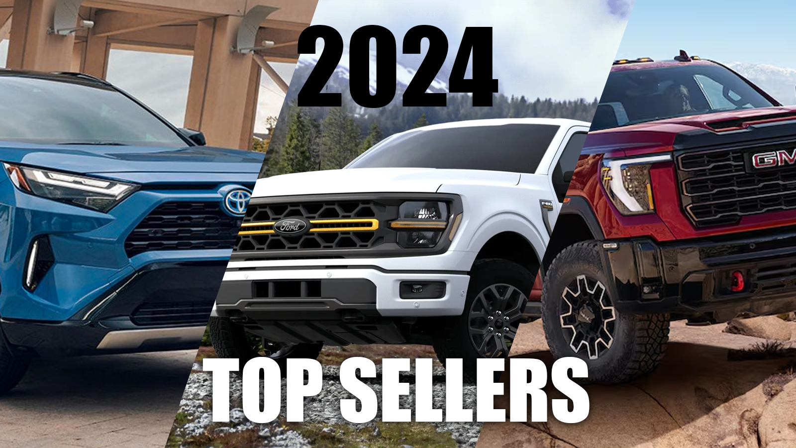 Top 10 Best-Selling Cars & Trucks of 2024 in The USA | Ford-trucks