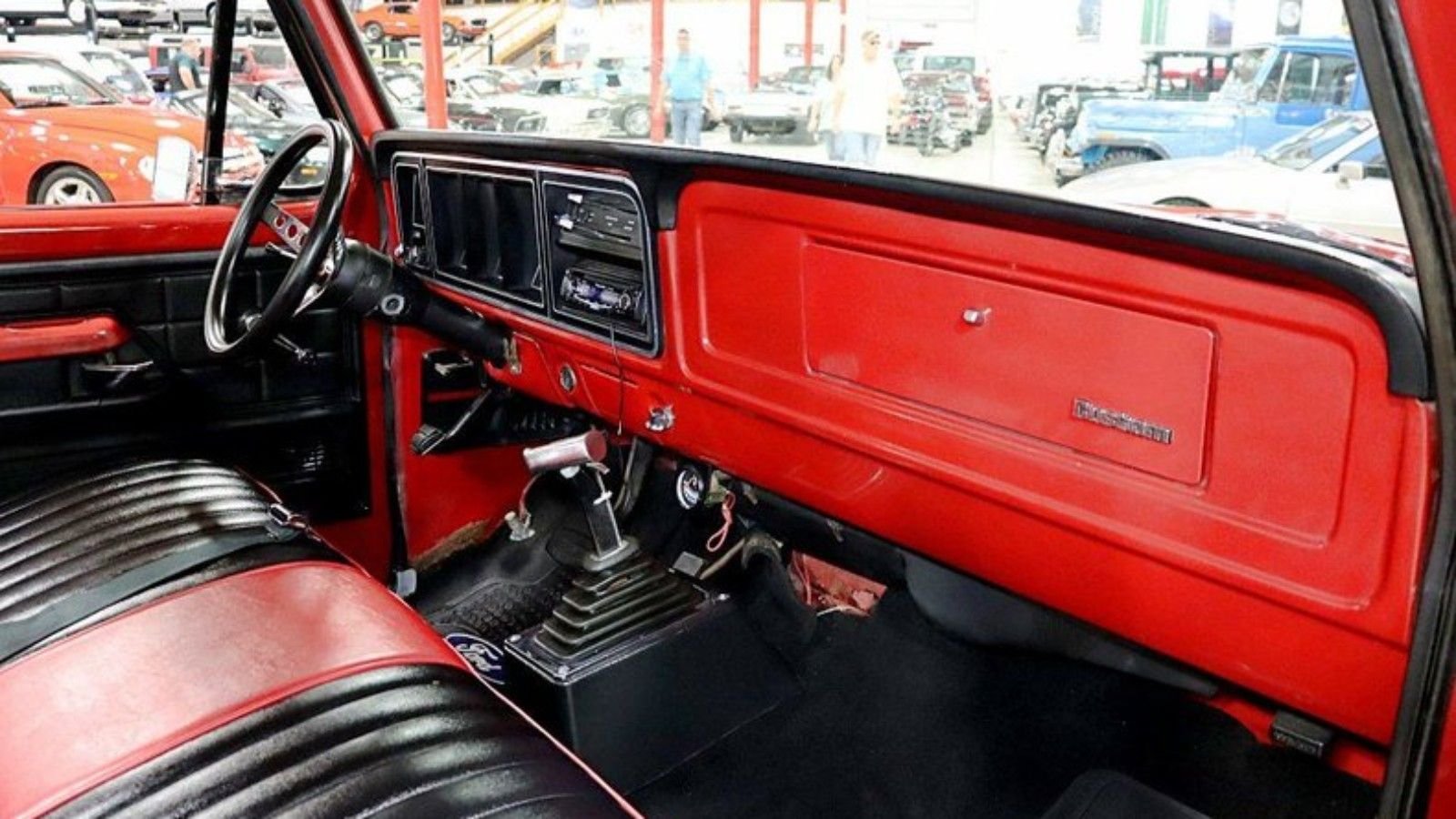 Cherry Red 1977 F-100 Puts Its Flaresides to Good Use | Ford-trucks