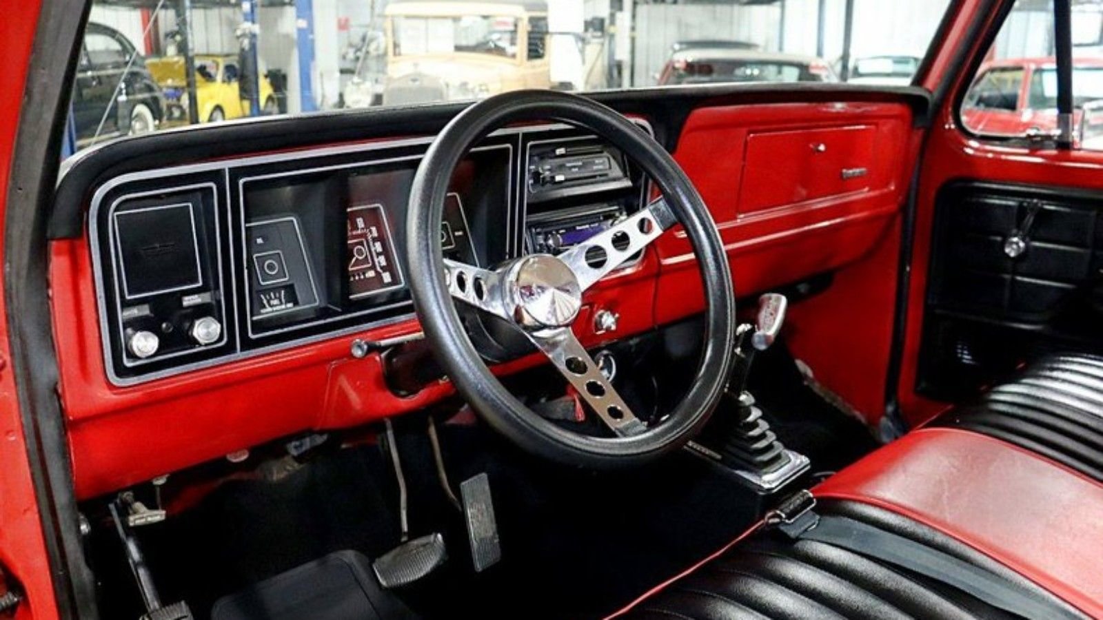 Cherry Red 1977 F-100 Puts Its Flaresides to Good Use | Ford-trucks