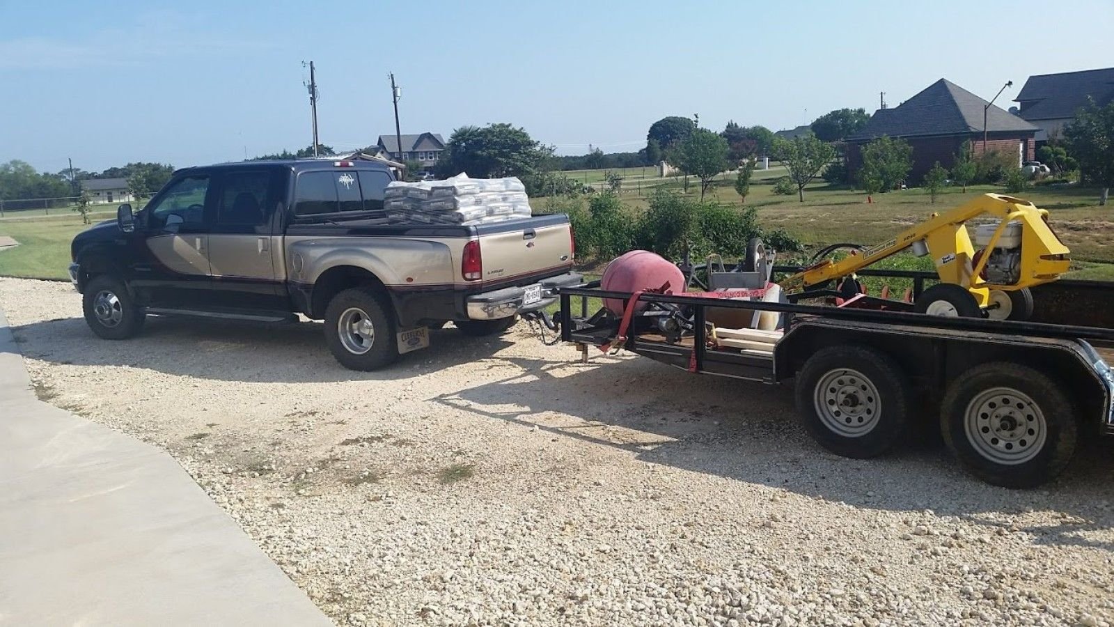 FTE Members Show off Their Ford Trucks Doing Work | Ford-trucks