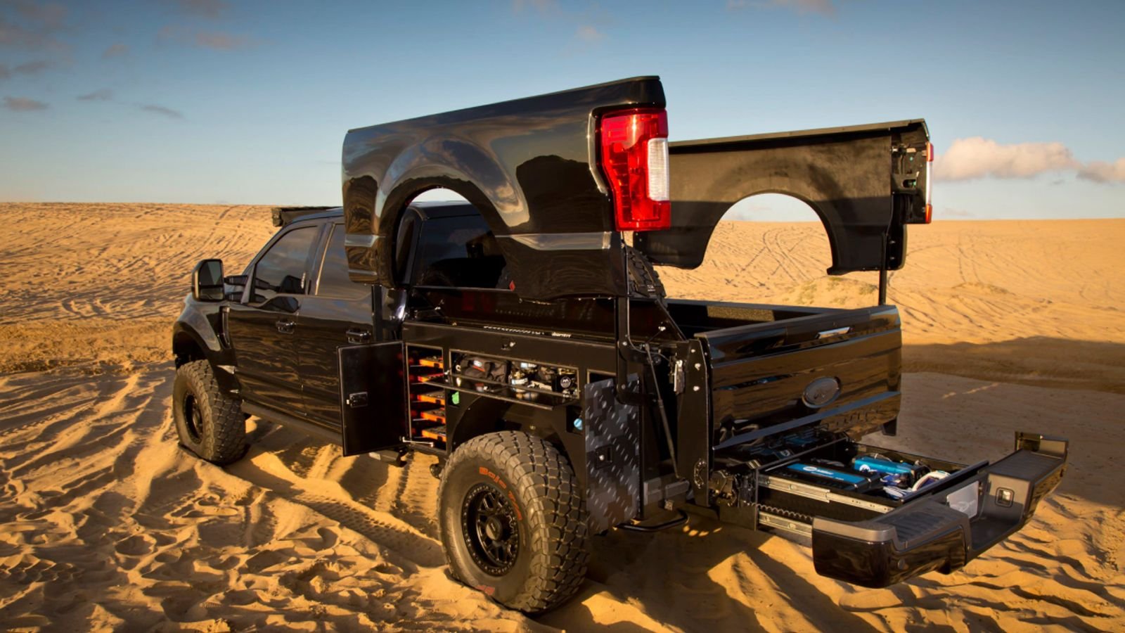 Father and Son Team Build 2019 F-250 Dual-Role Rig | Ford-trucks