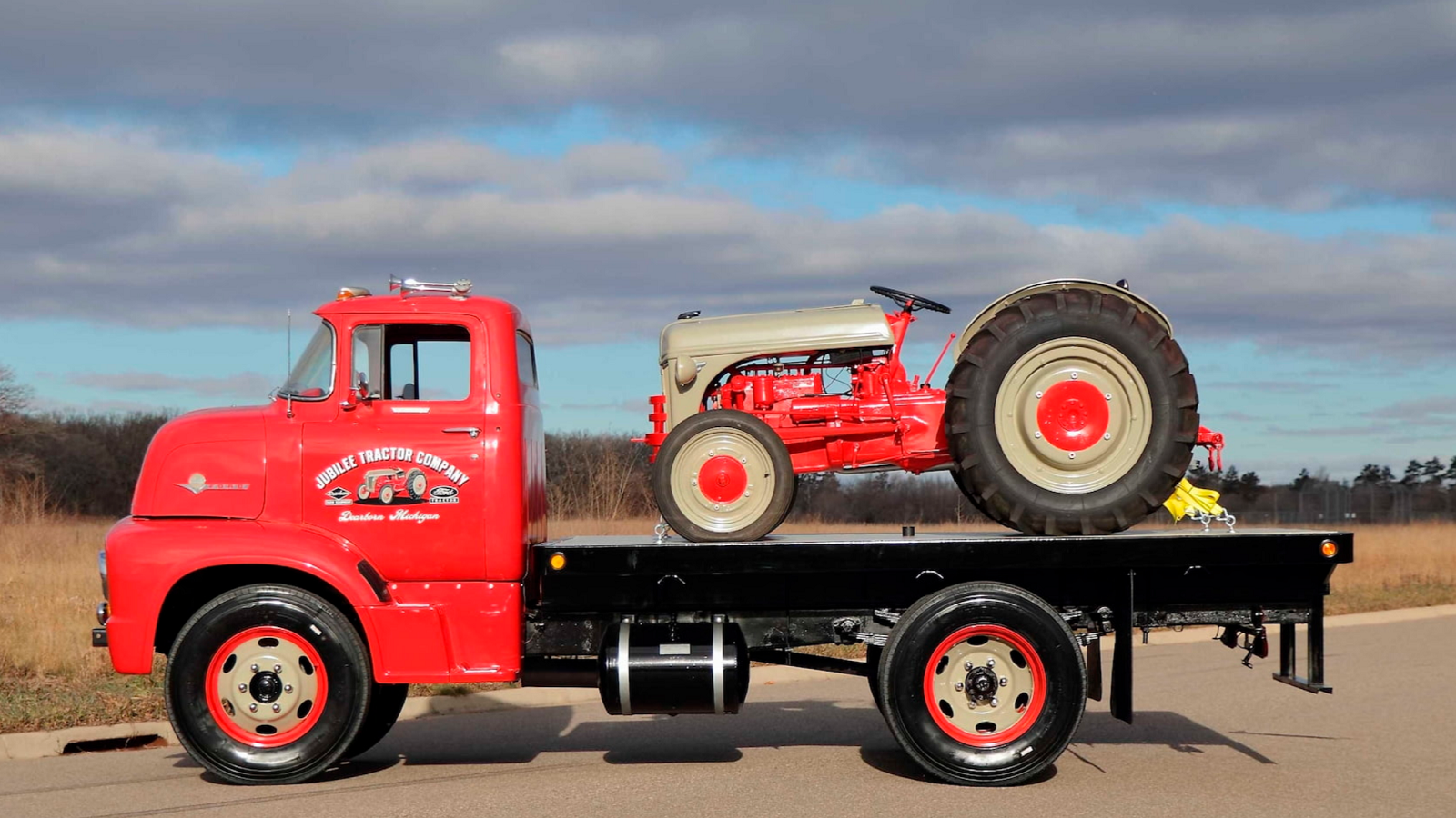 1956 COE and Tractor Combo Makes One Tasty Duo | Ford-trucks