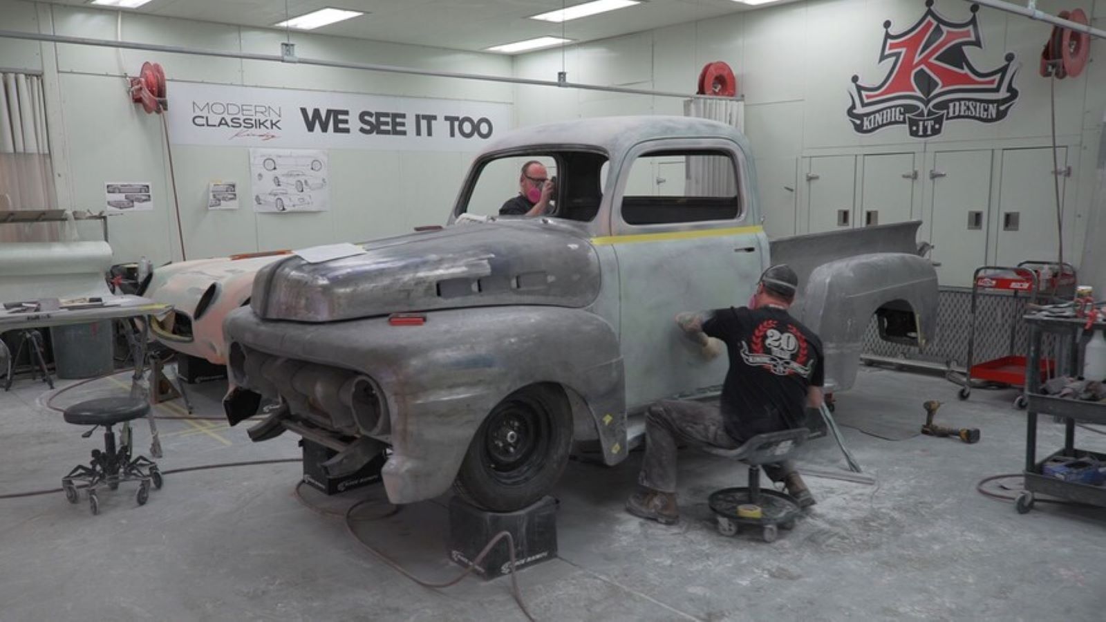 Watch Kindig-It Design Redo a 1951 Ford F1 | Ford-trucks