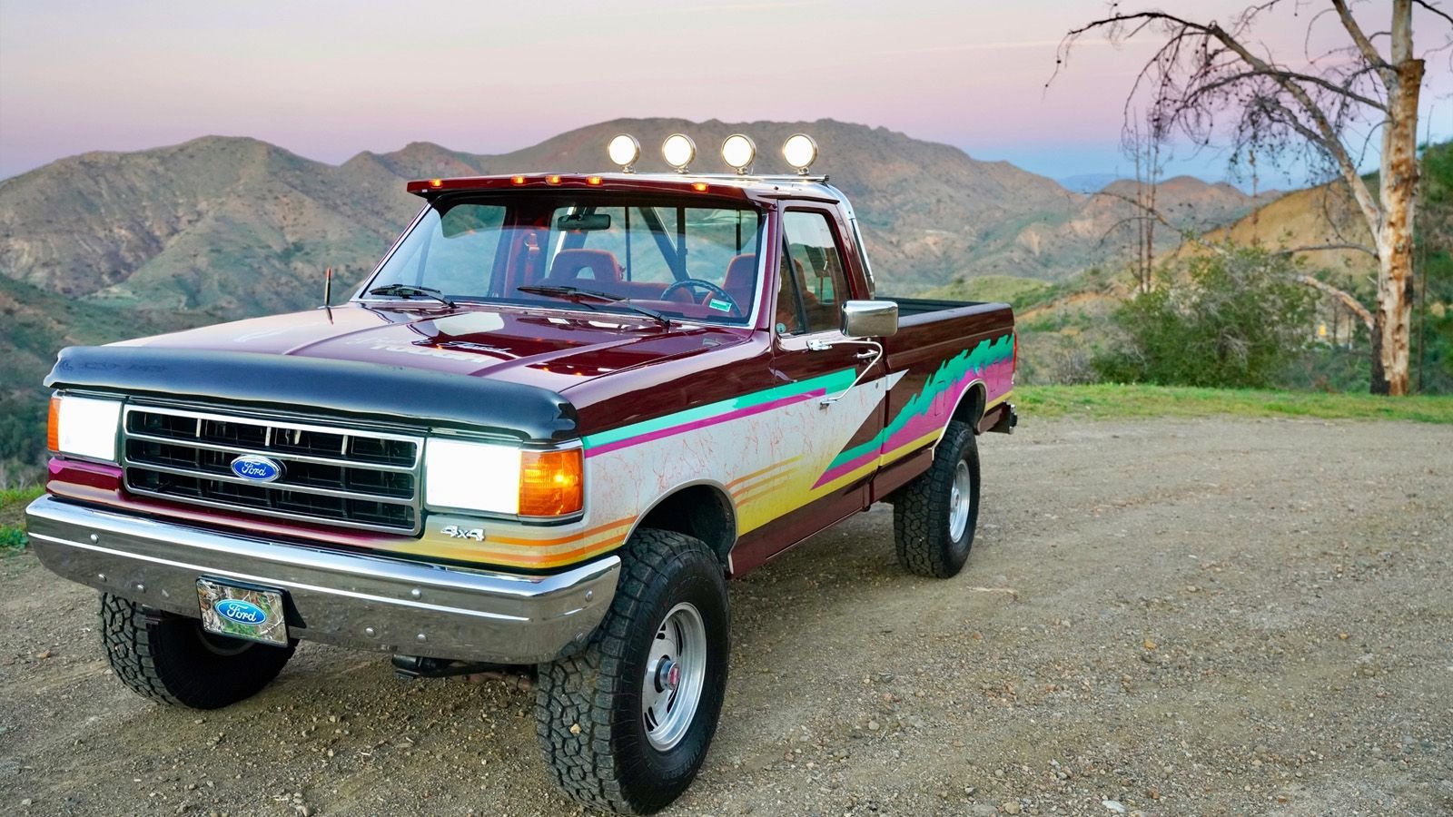 Timepiece Bricknose is Like Totally Rad | Ford-trucks