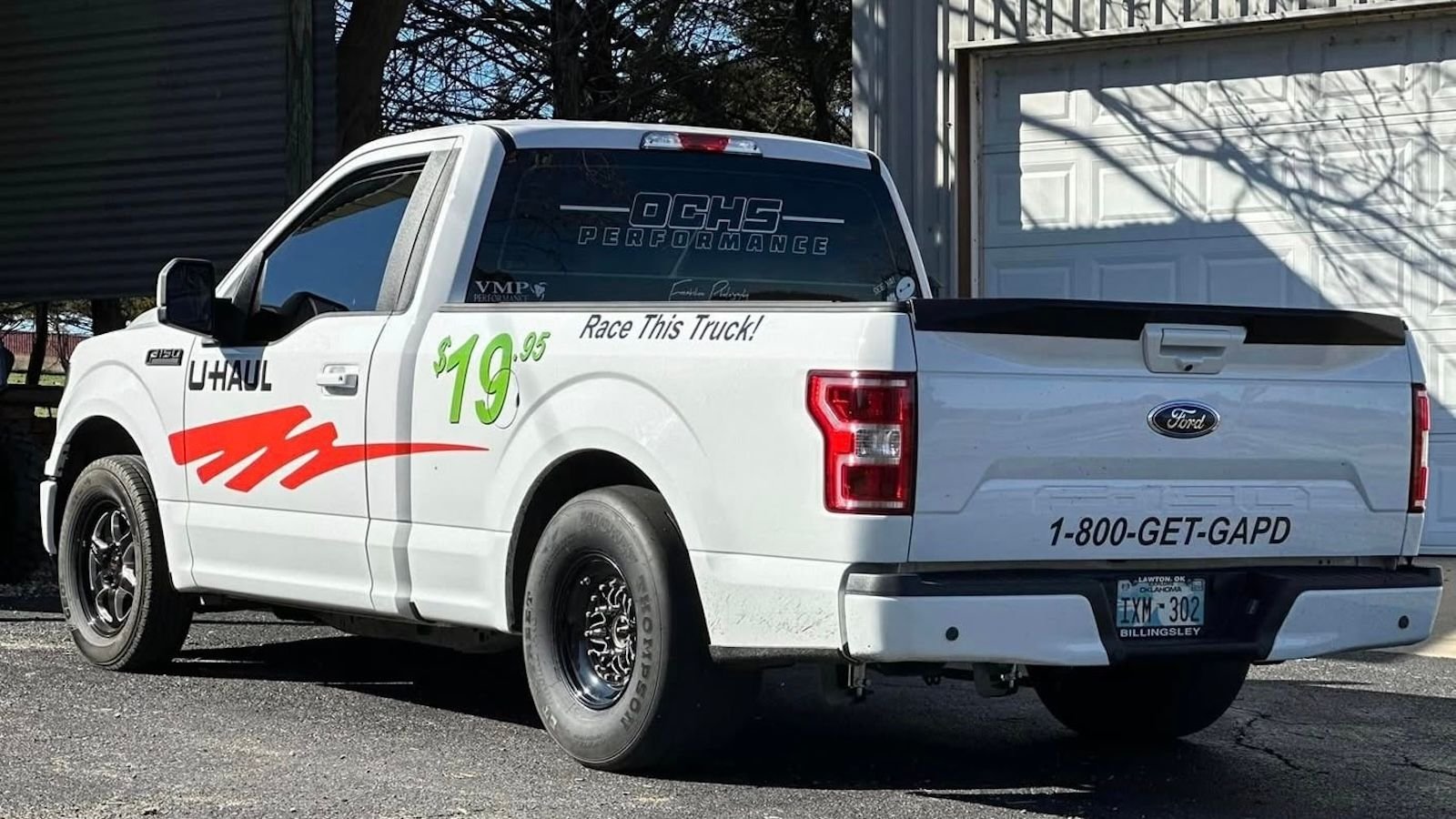 Ford F-150 U-Haul Pickup Is a Serious Drag Racer in Disguise | Ford-trucks