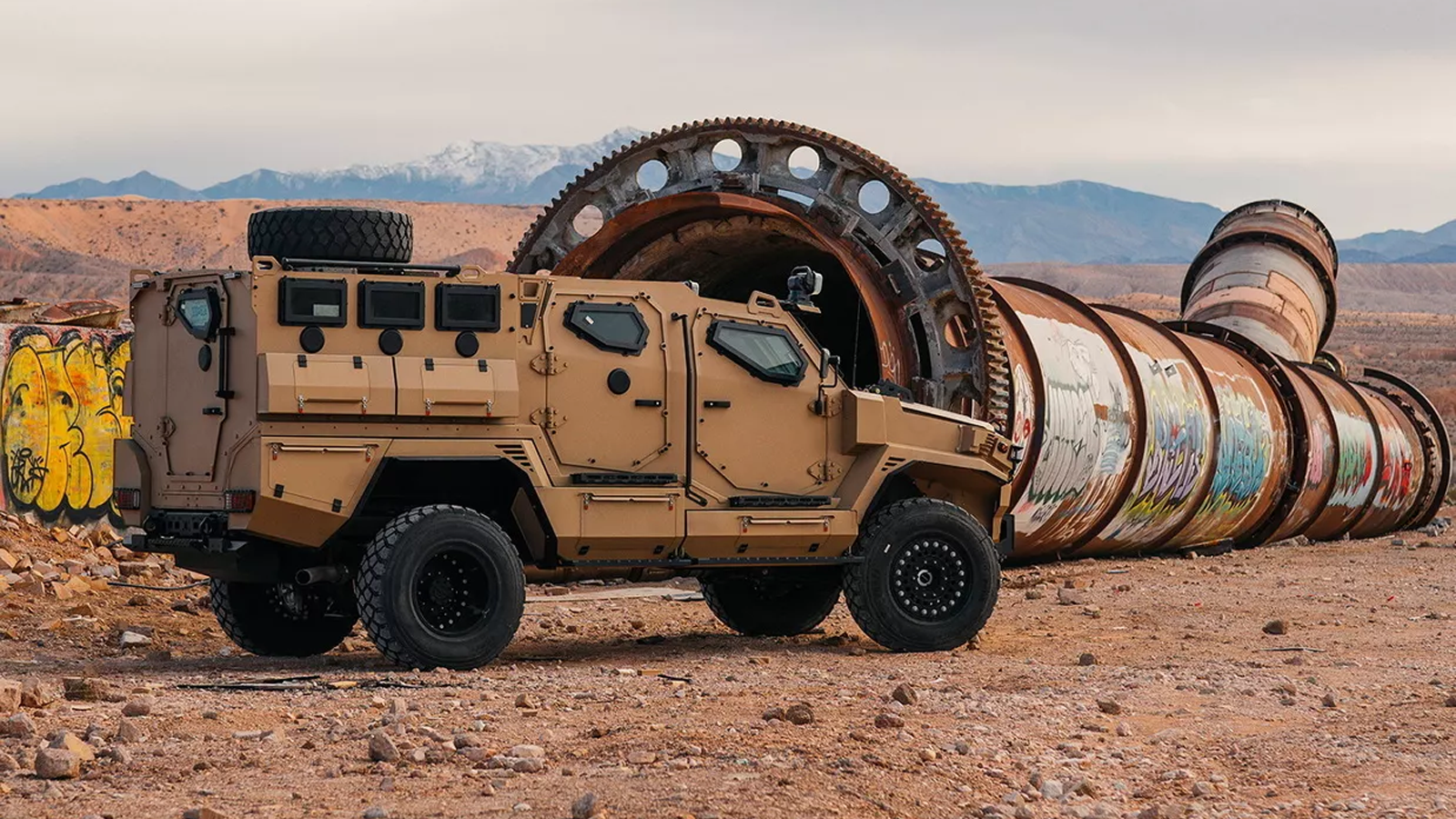 Ford Super Duty Transformed Into Street Legal Armored Truck By Goat ...