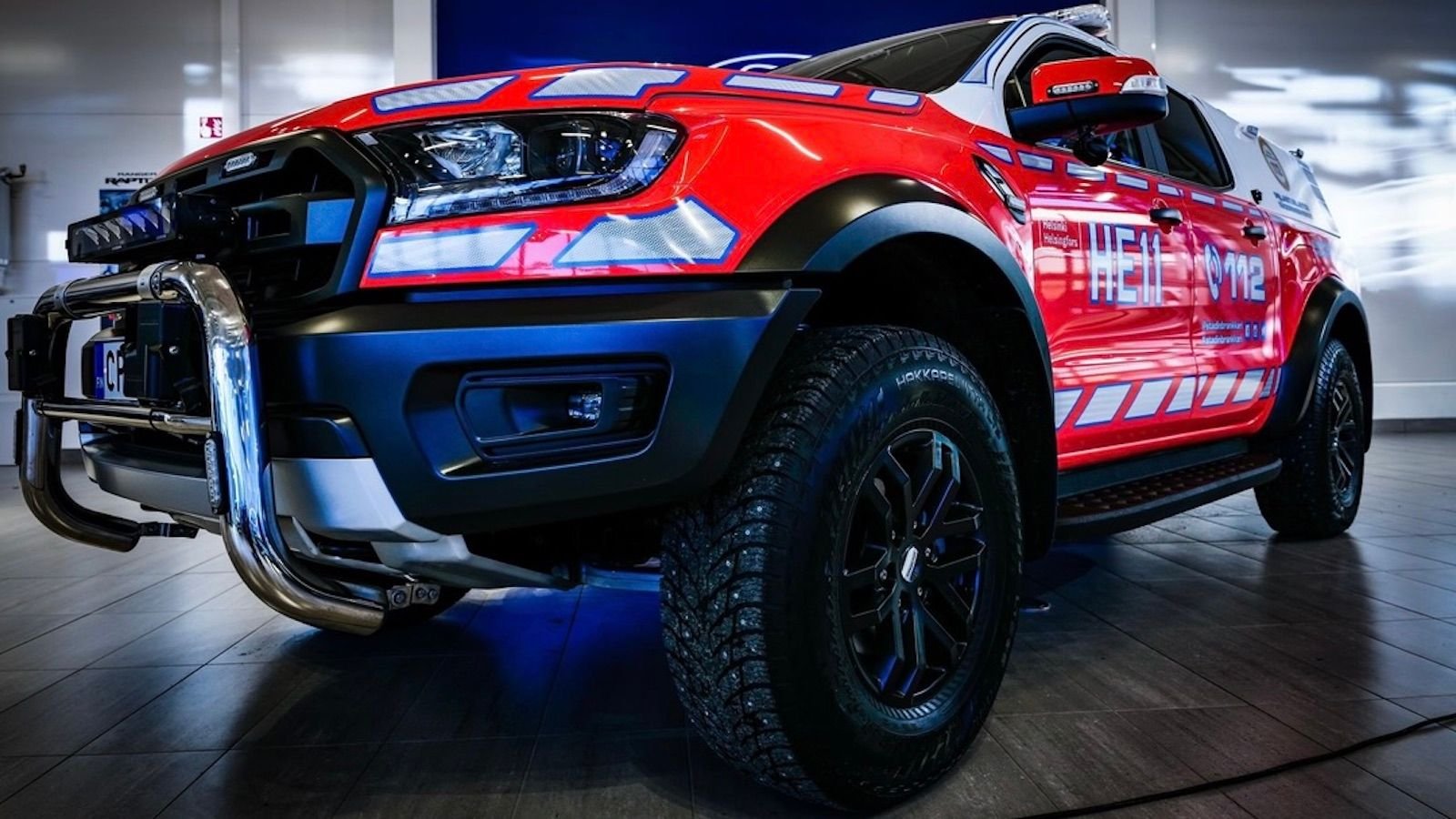 Ranger Raptor Transformed Into Fire Rescue Truck | Ford-trucks