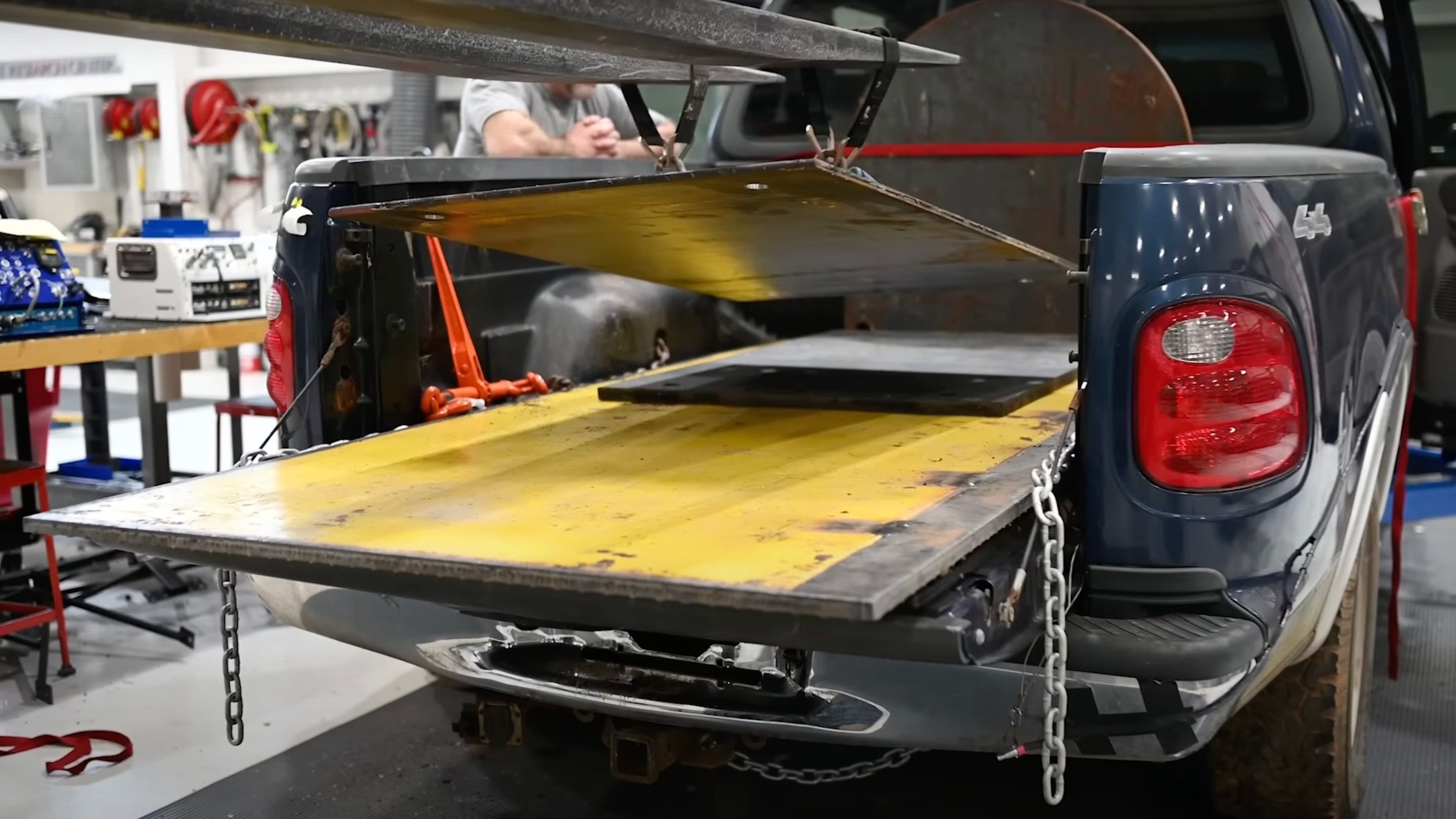 Poor Ford F-150 Crushed Helping IIHS Test Heavy EVs | Ford-trucks
