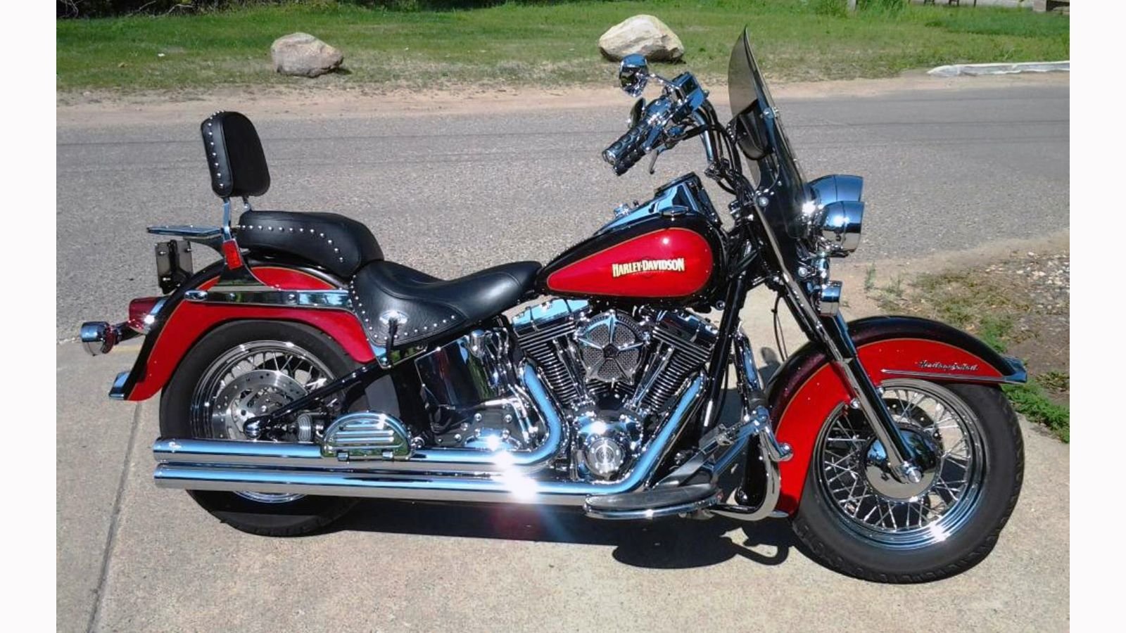 Harley-Davidson Forums Members Sparkly Chromed Out Softail Customs ...