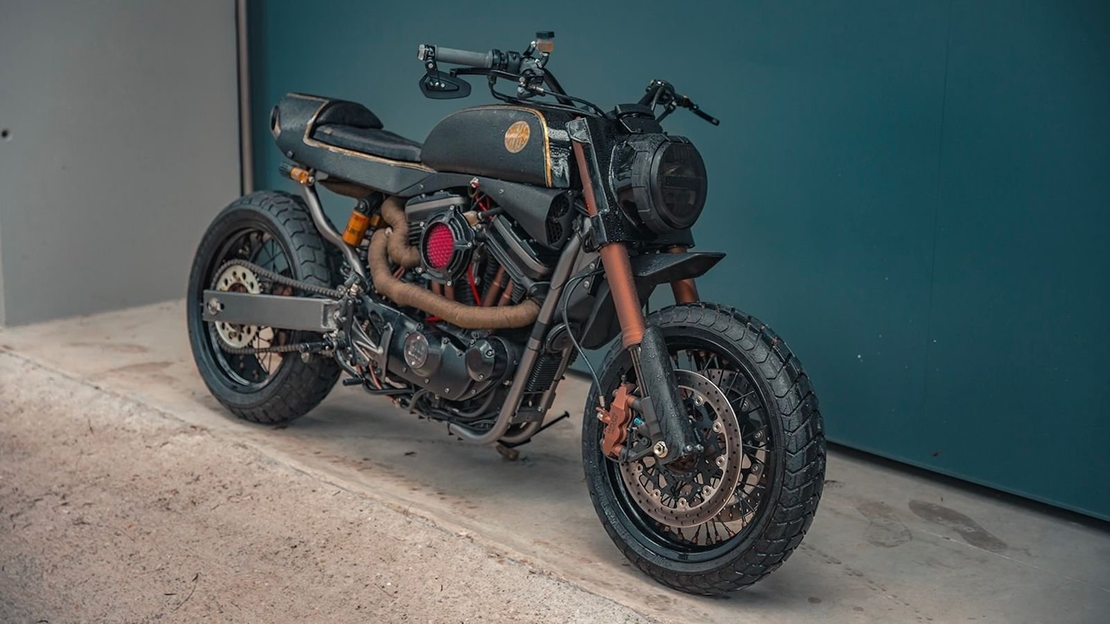 Custom Harley Sportster Street Tracker Build Is a True Work of Art ...